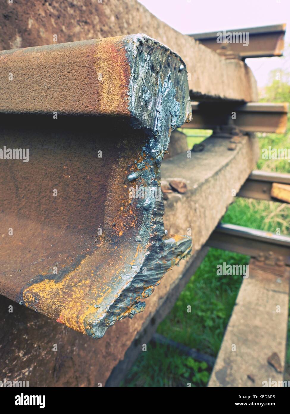 Steel beam marked hi-res stock photography and images - Alamy