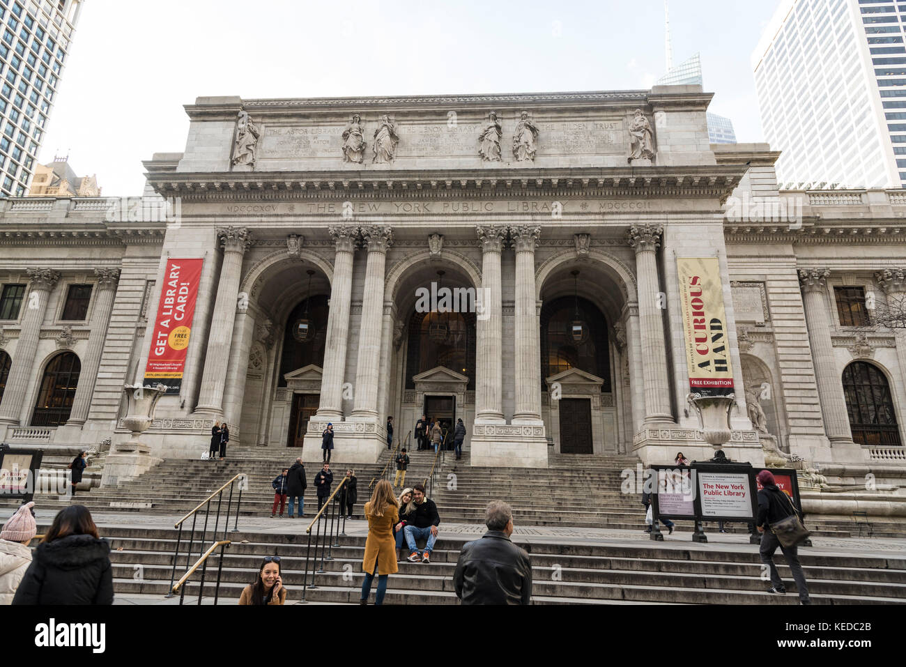 New York public library Stock Photo - Alamy