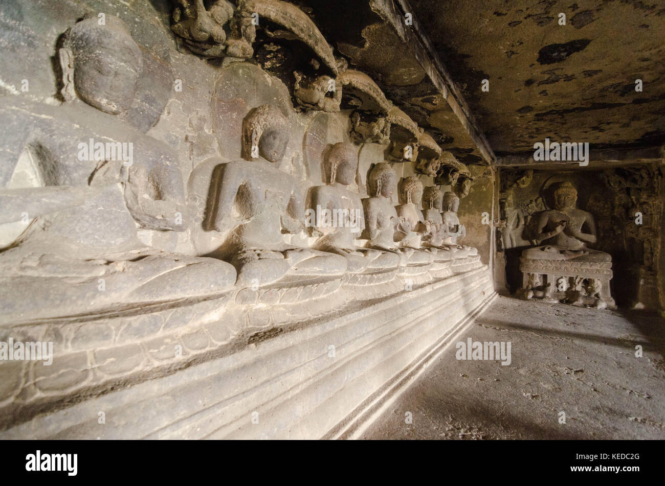 Ajanta and Ellora caves in Aurangabad, Maharashtra India. A UNESCO ...