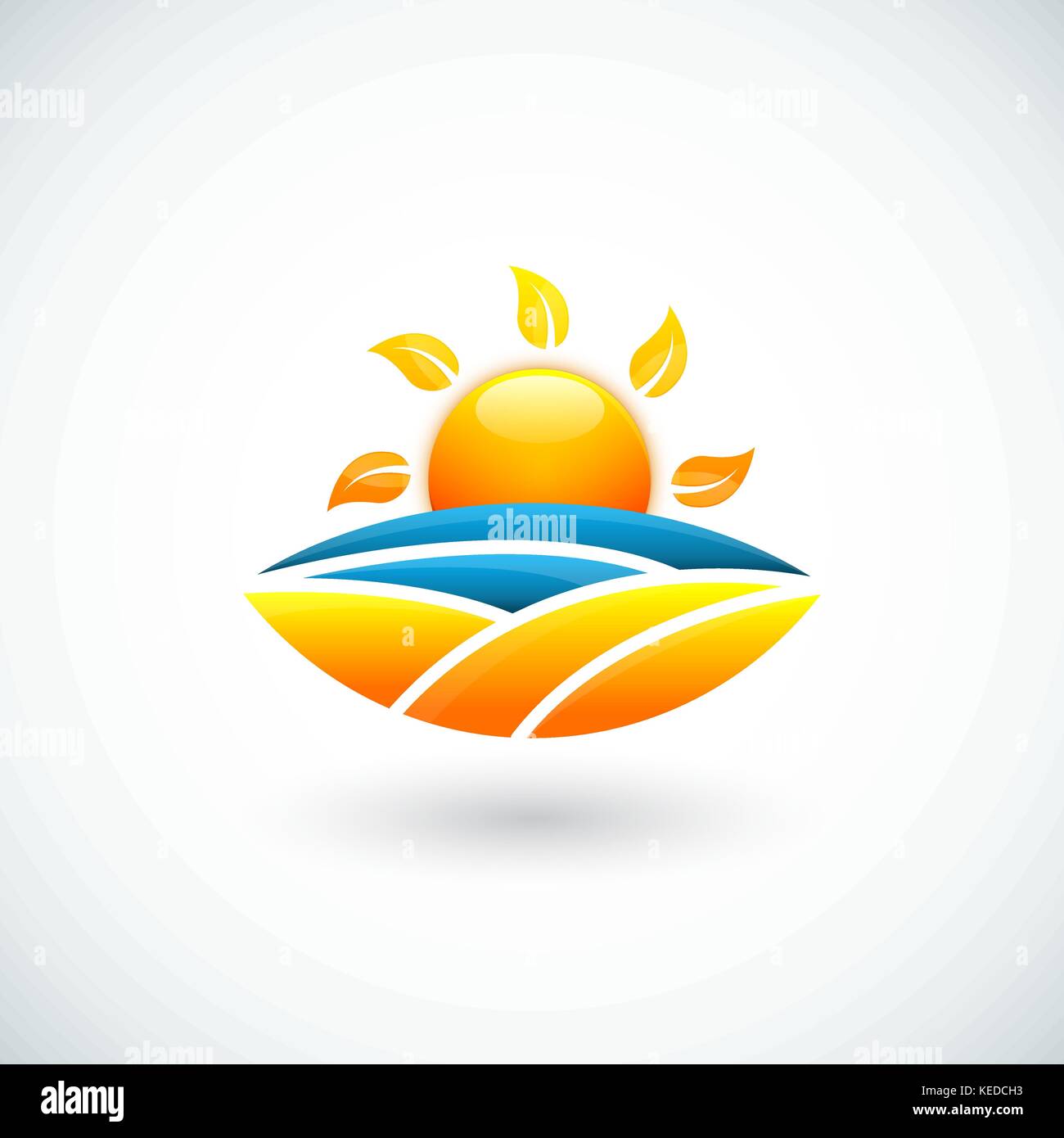 Spring day at beach Stock Vector Images - Alamy