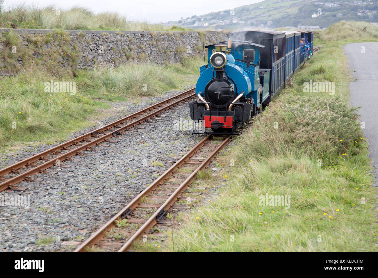 Fairbourne Steam Railway; Barnmouth; Wales; UK Stock Photo - Alamy