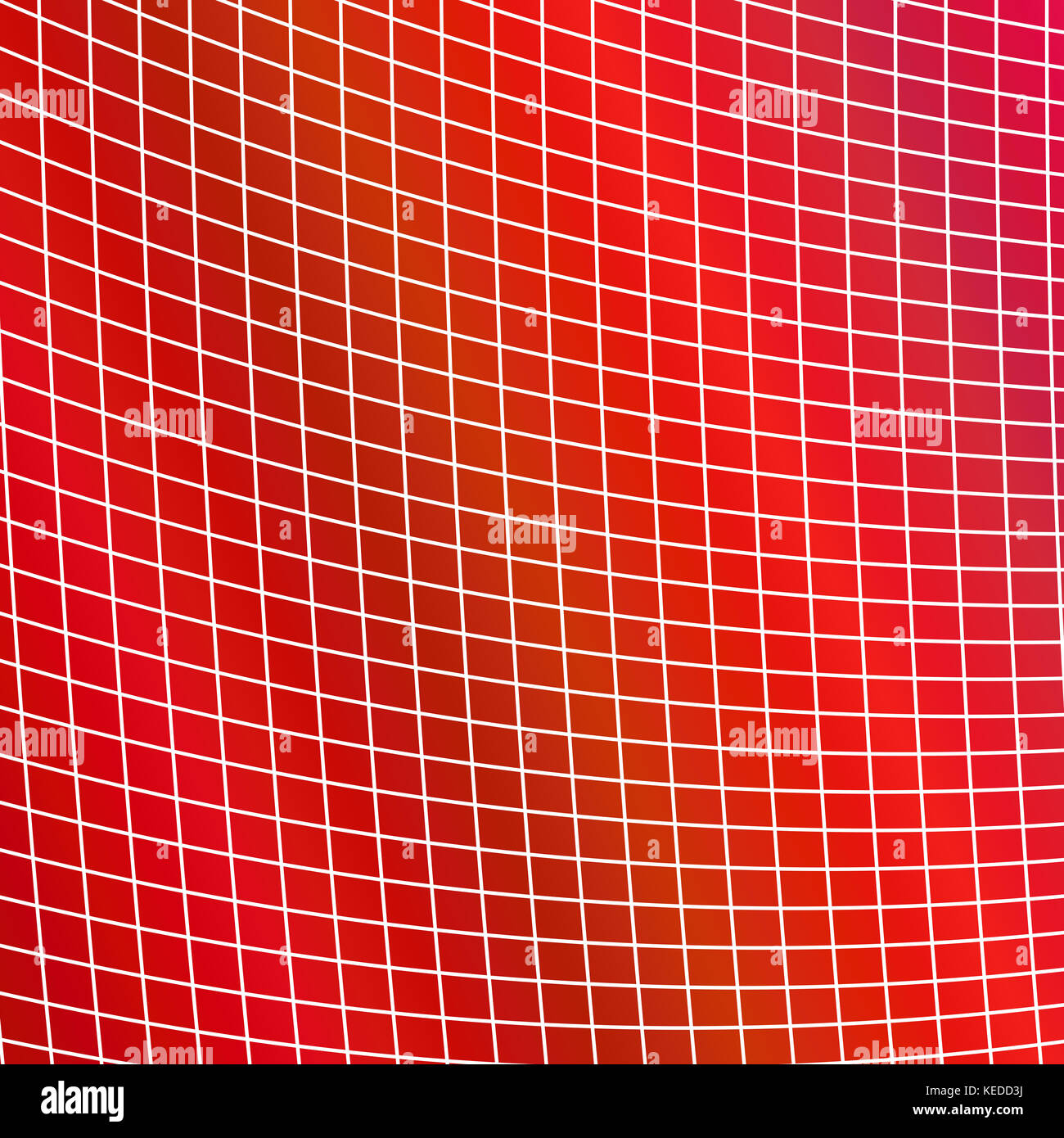 Geometrical grid background - red design from curved angular line grid ...