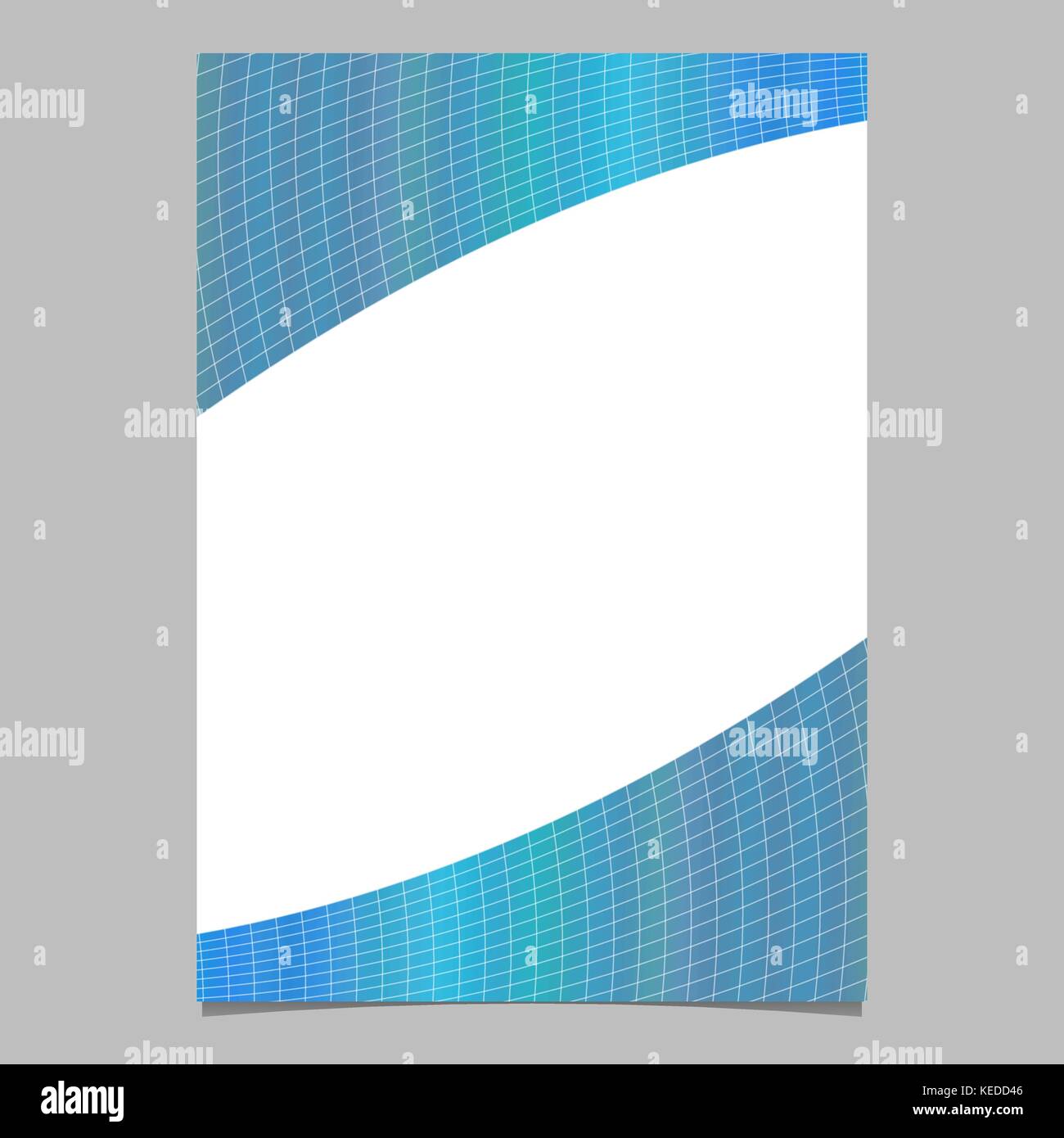 Abstract modern colorful gradient curved grid pattern page, brochure ...
