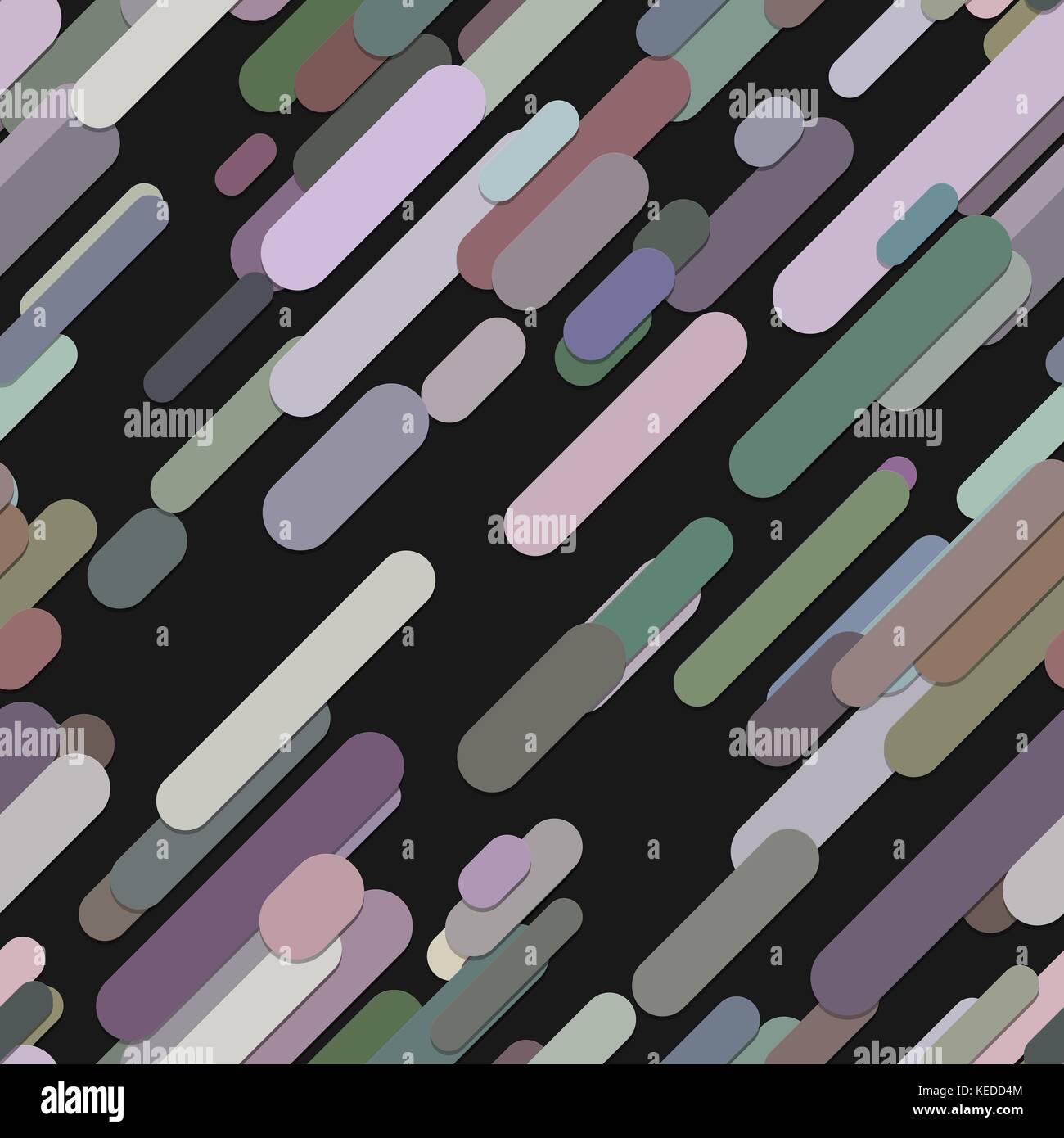 Seamless chaotic rounded diagonal stripe background pattern Stock Vector Image & Art - Alamy