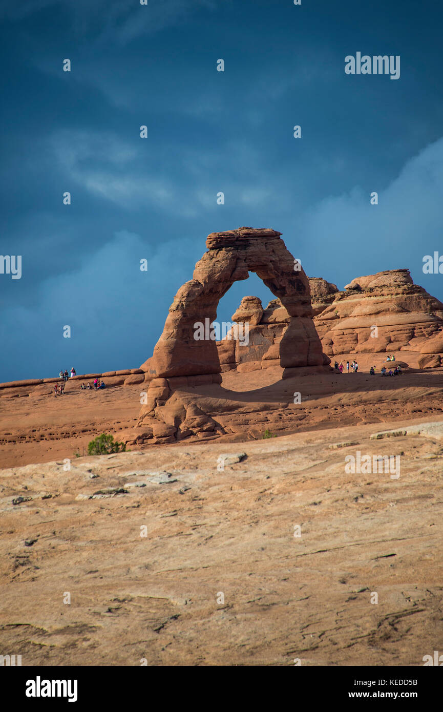 Delicate Arch, Arches National Park, Utah, USA Stock Photo - Alamy