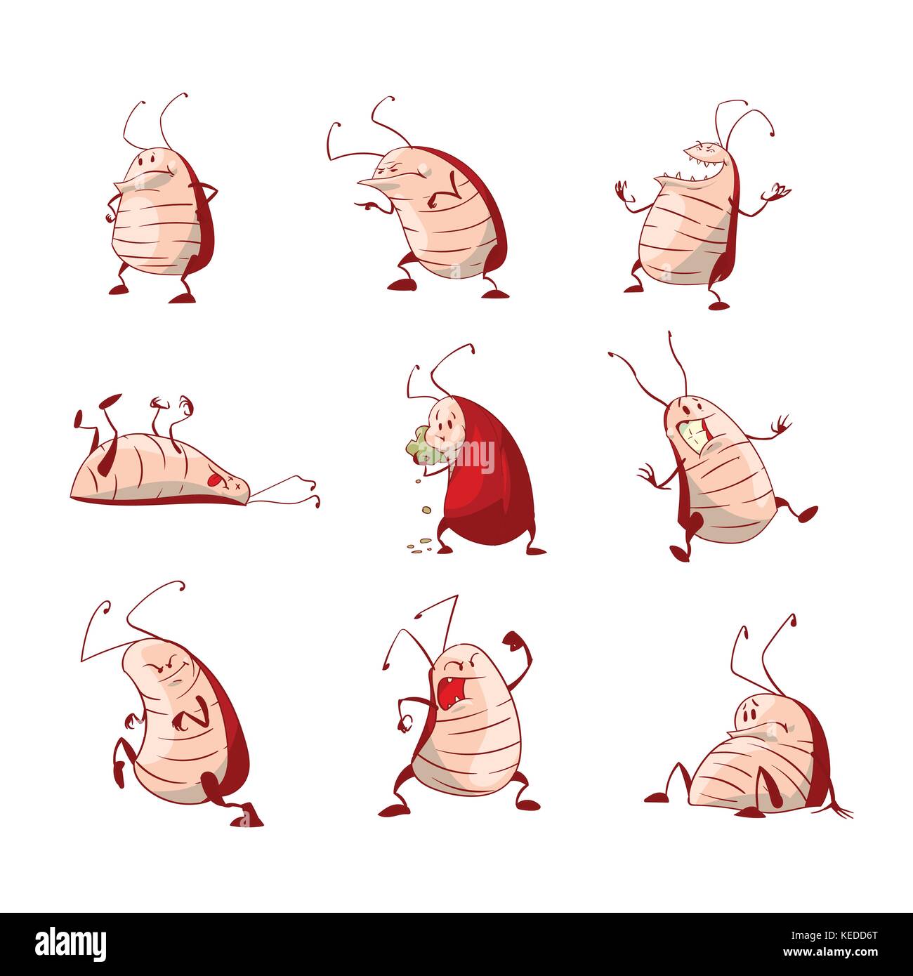 Infestation vector vectors Cut Out Stock Images & Pictures - Alamy