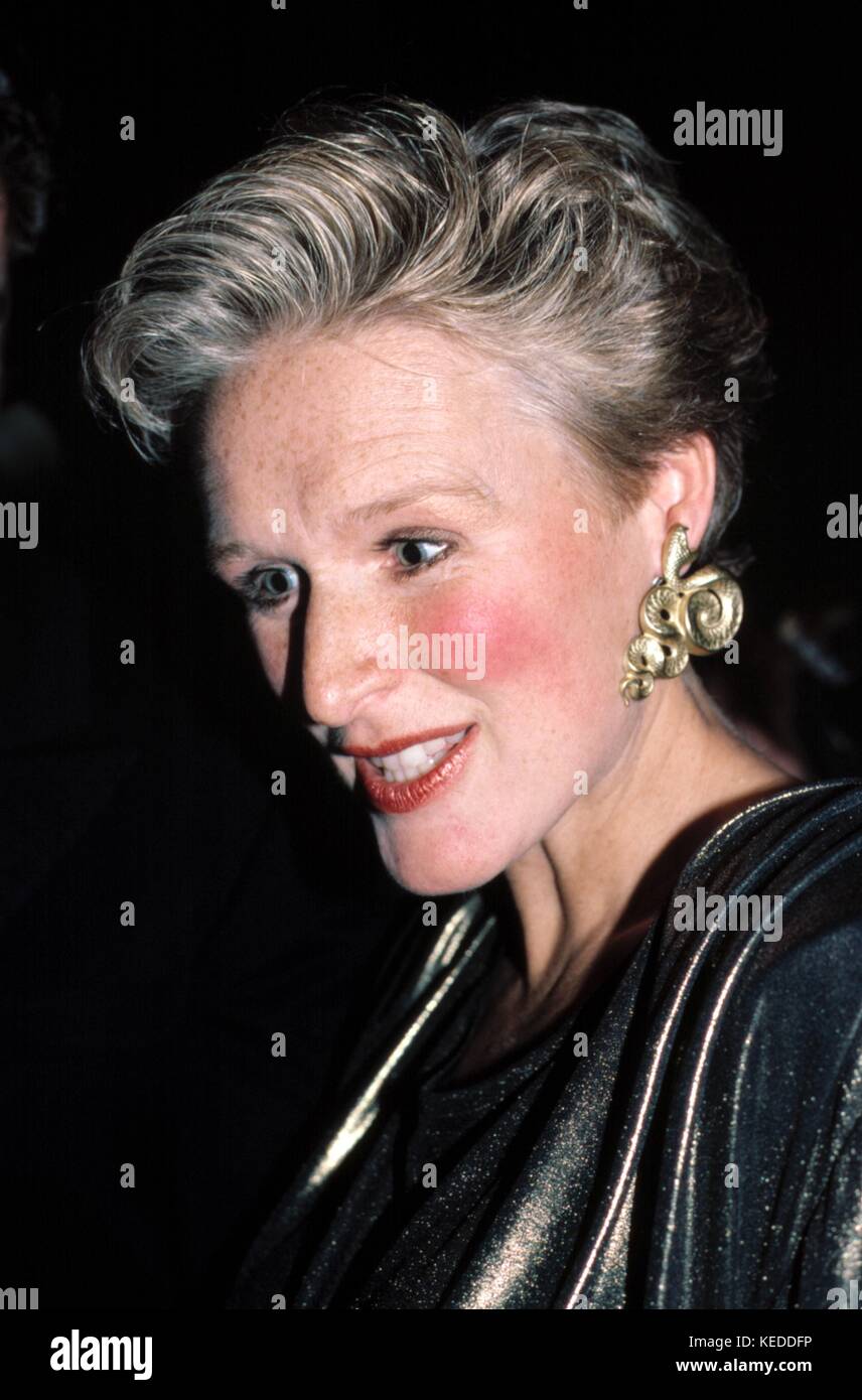 Glenn Close in 1988 © RTTalesnick /MediaPunch Stock Photo - Alamy