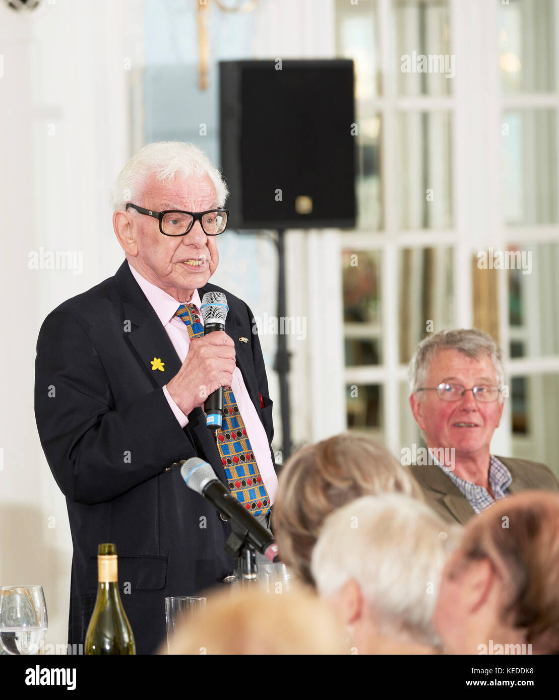 Barry Cryer Oldie Literary Lunch 17-10-17, Giles Wood and Mary Killen ...