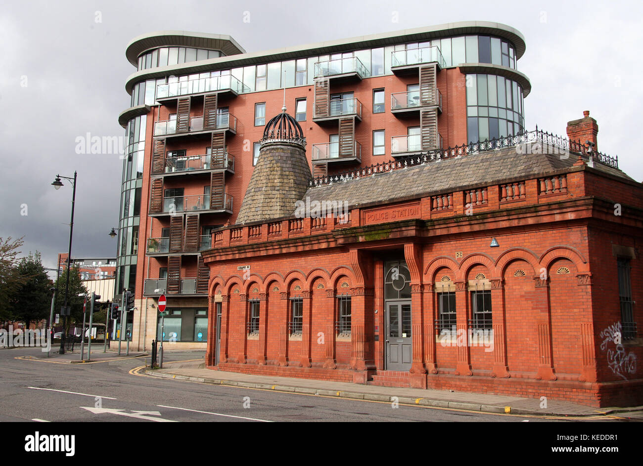 Old police station manchester hi-res stock photography and images - Alamy
