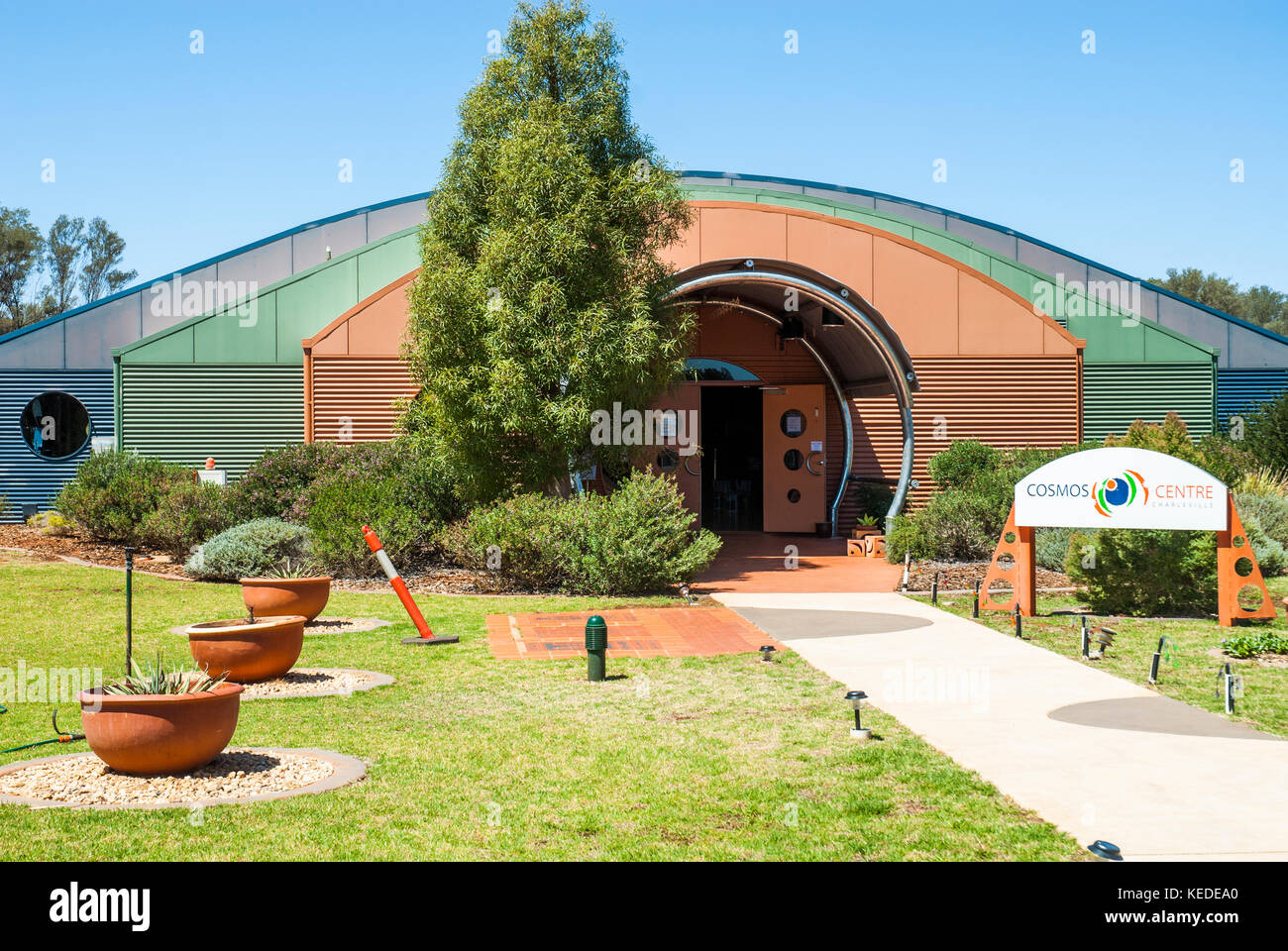 Cosmos Centre and Observatory at Charleville, western Queensland Stock ...
