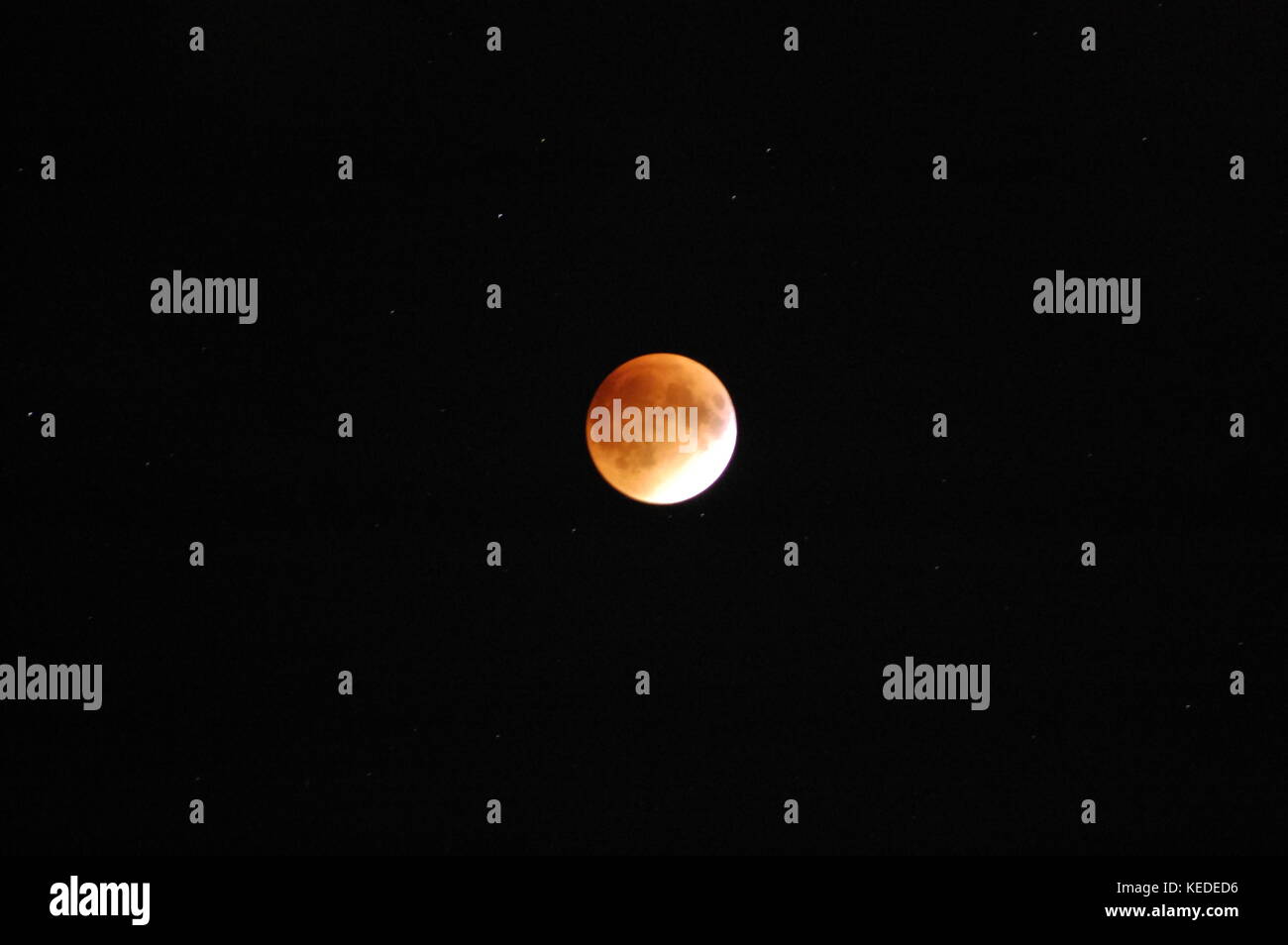 Full moon eclipse lunar Stock Photo - Alamy