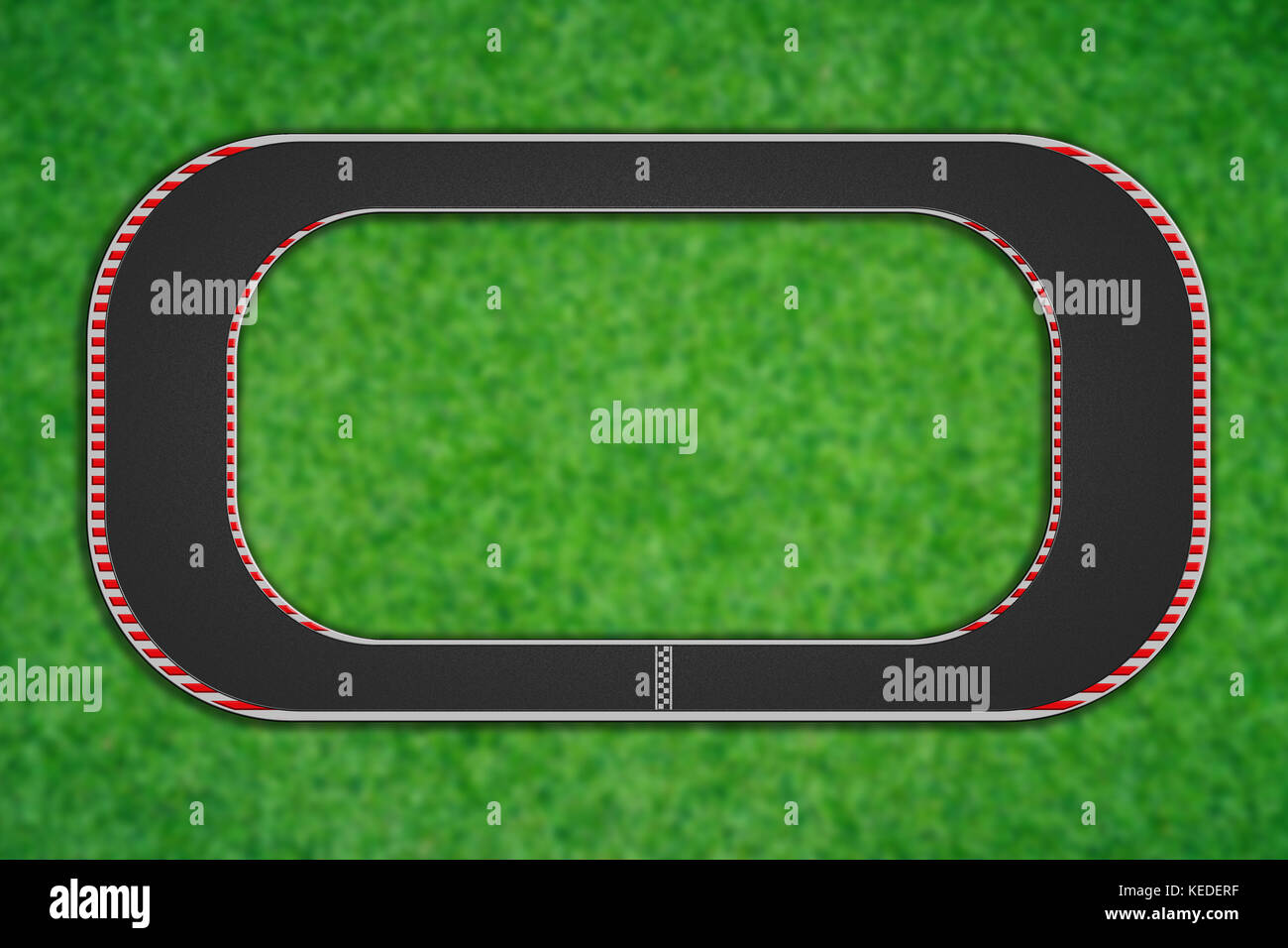 Top view of race circuit Stock Photo - Alamy