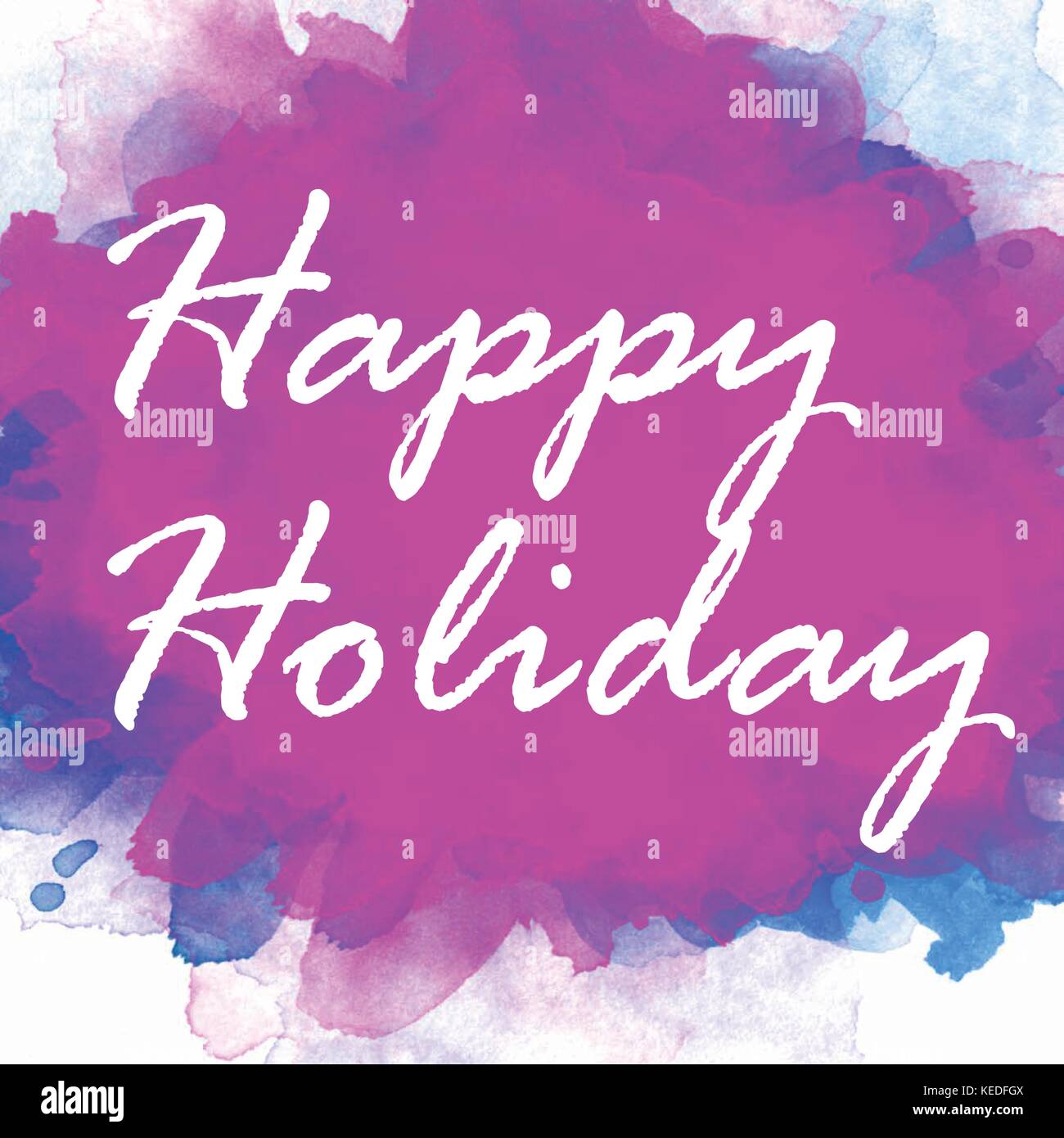 Happy holidays text in Stock Vector Images - Alamy