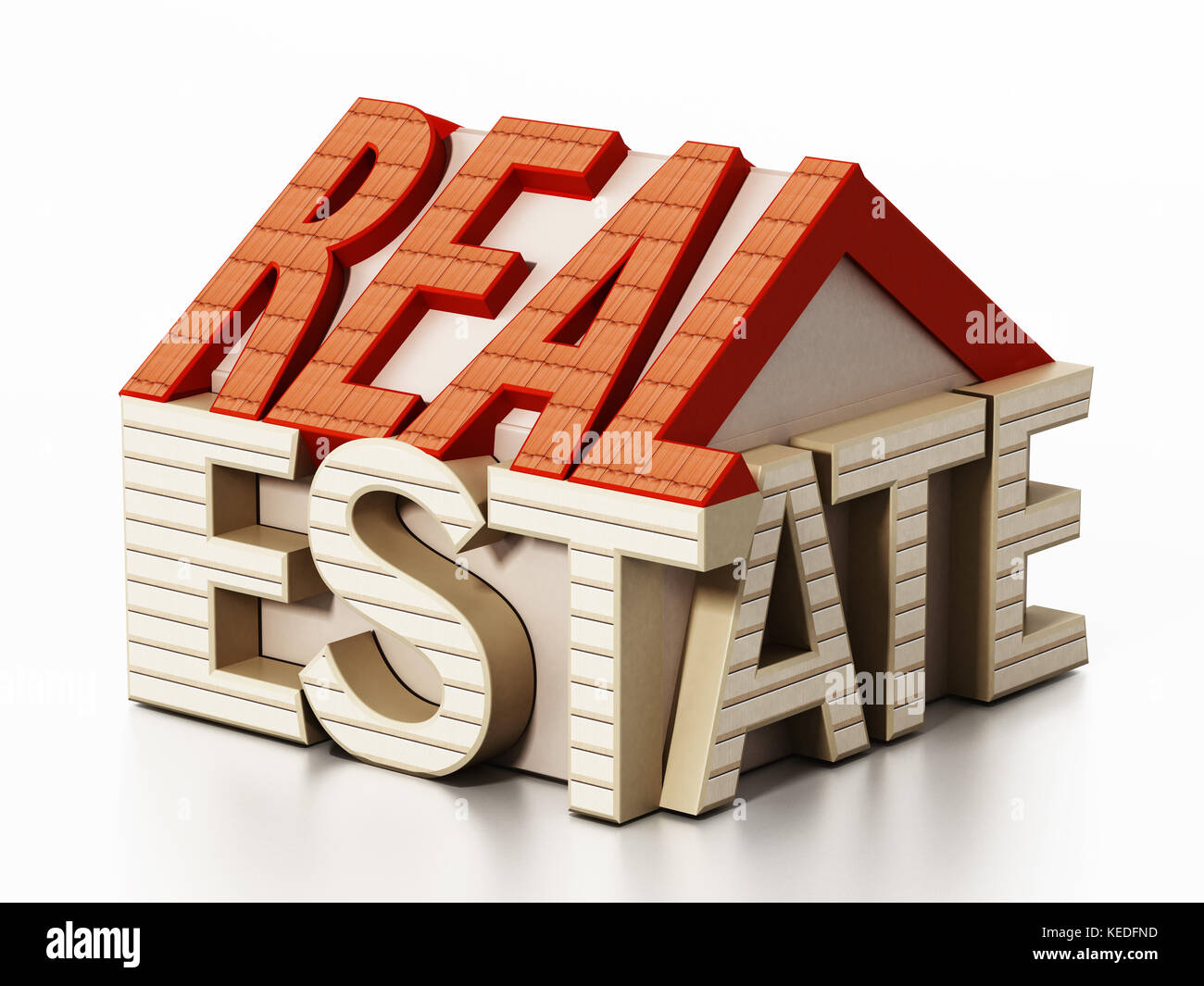 Real estate word hi-res stock photography and images - Alamy