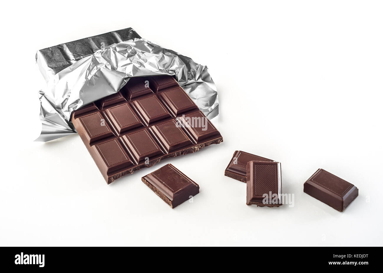 Chocolate wrapper white background hi-res stock photography and images ...