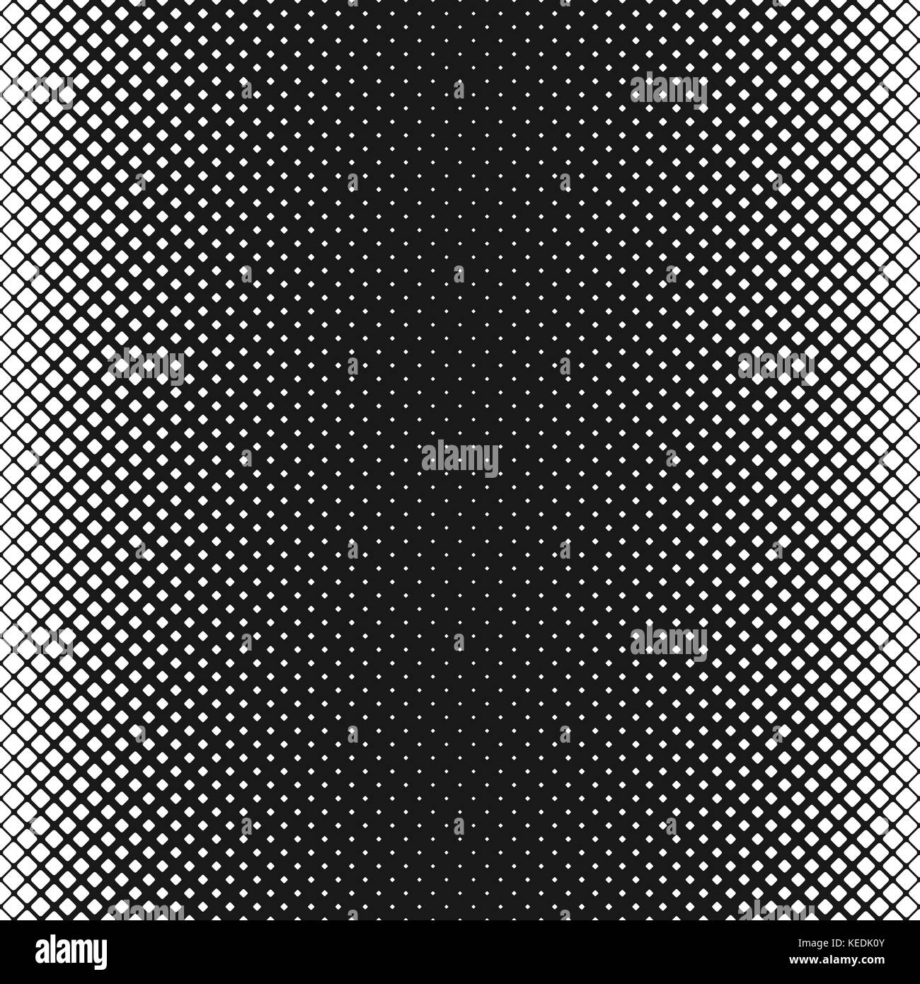 Geometric abstract black and white rounded square pattern background Stock Vector Image & Art ...