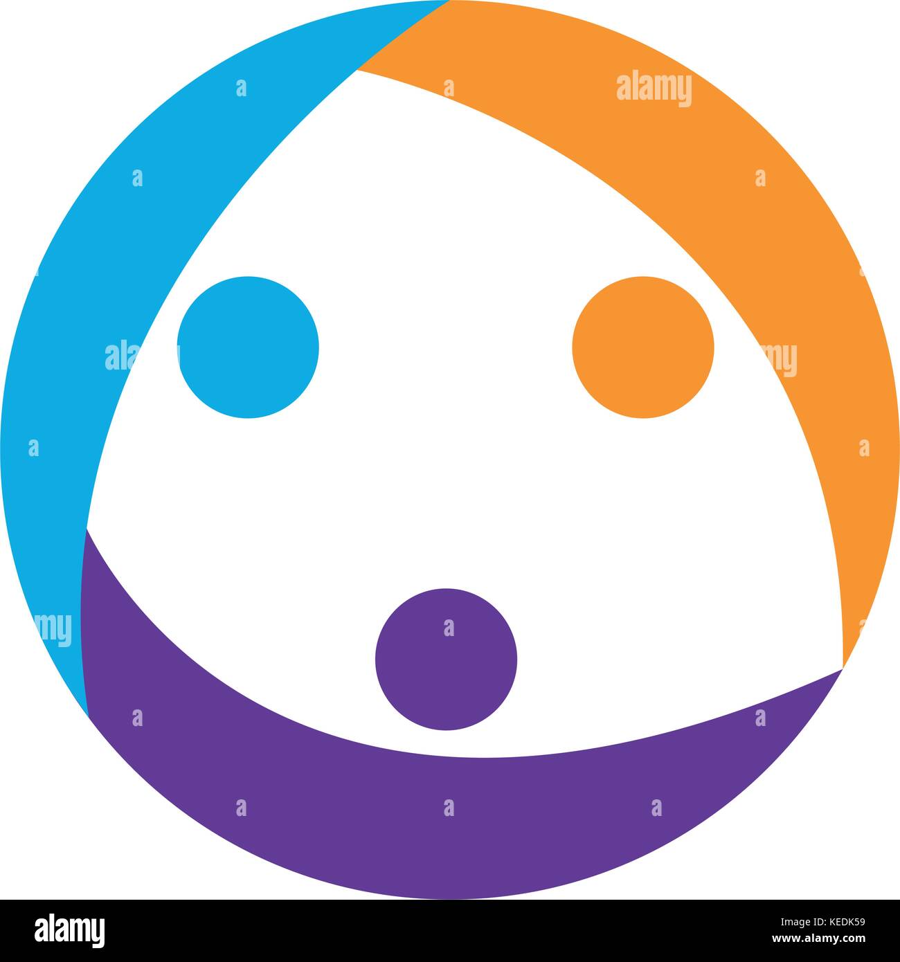 Isolated teamwork logo Stock Vector Image & Art - Alamy