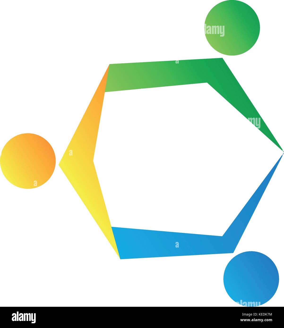 Isolated teamwork logo Stock Vector Image & Art - Alamy