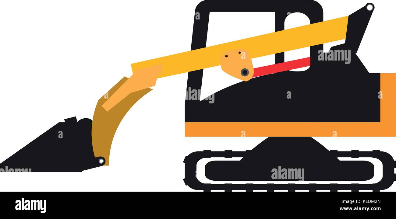 Crawler loader vehicle icon Stock Vector Image & Art - Alamy