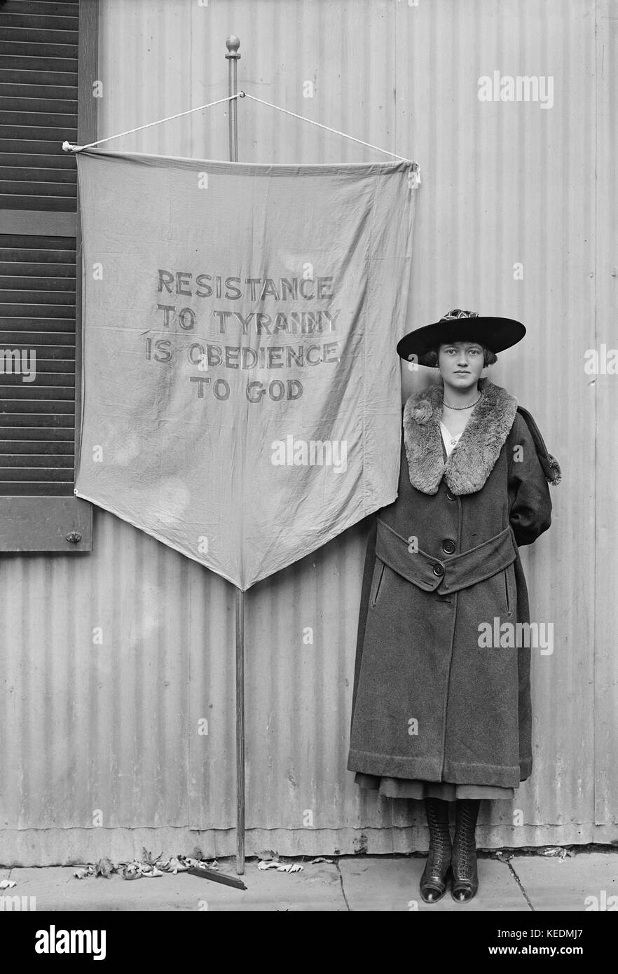Suffragette banner hi-res stock photography and images - Alamy