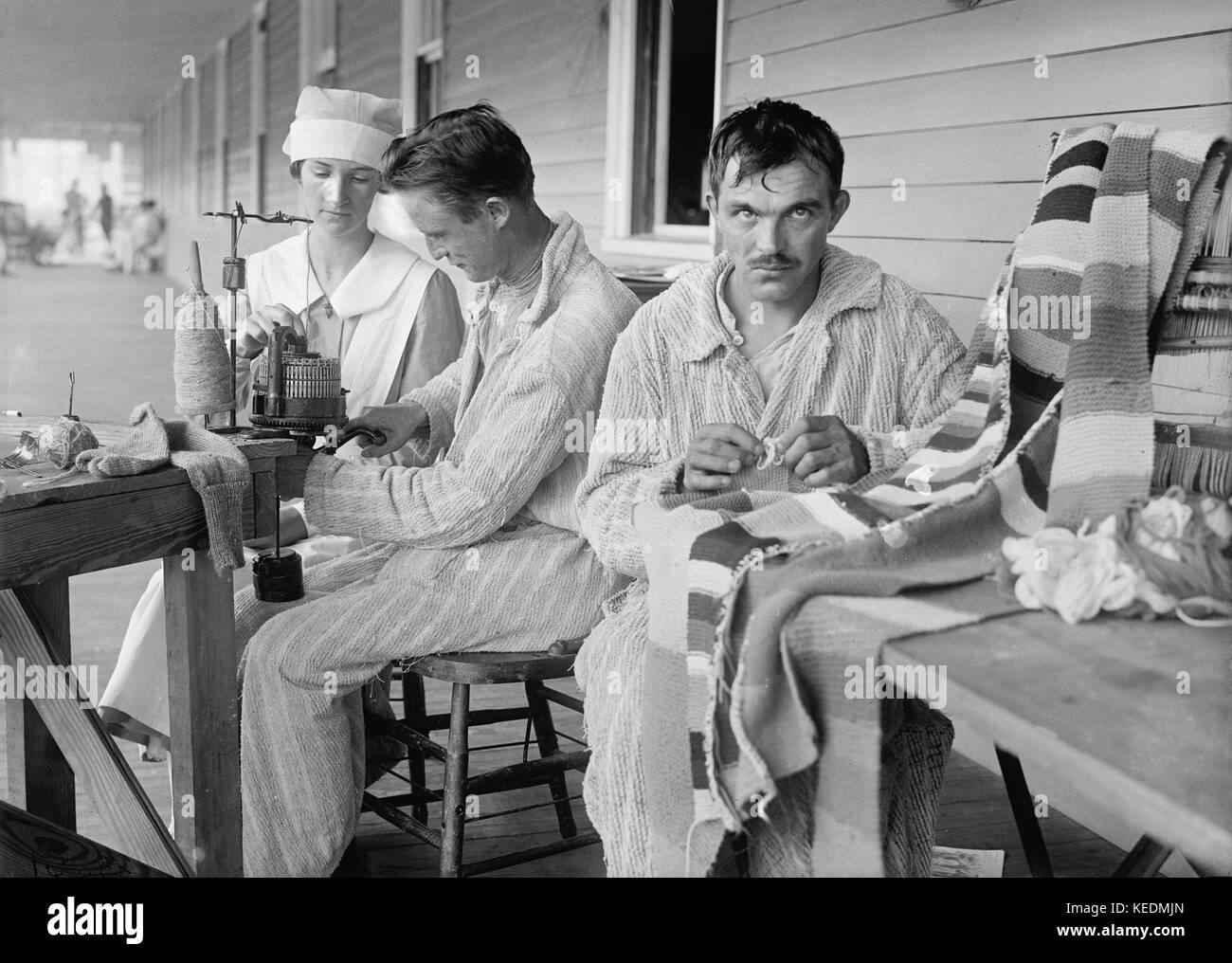 Recovering Soldiers,Walter Reed General Hospital,Washington DC,USA ...