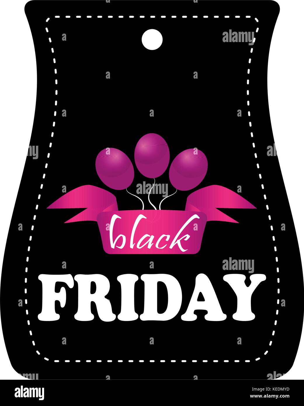 Isolated black friday label Stock Vector Image & Art - Alamy