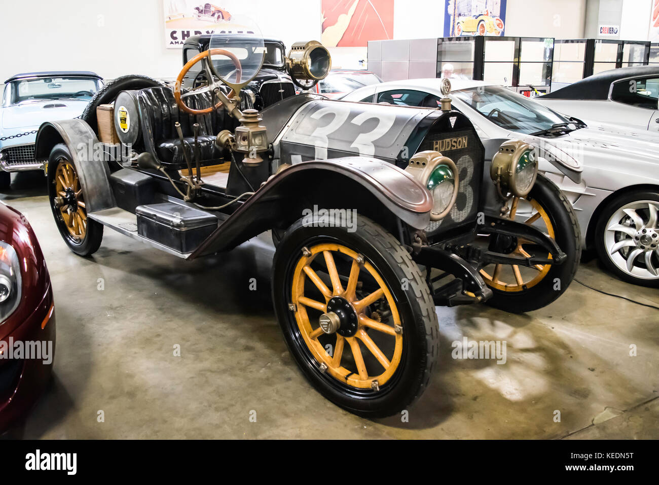 1911 Hudson Torpedo Speedster Stock Photo - Alamy