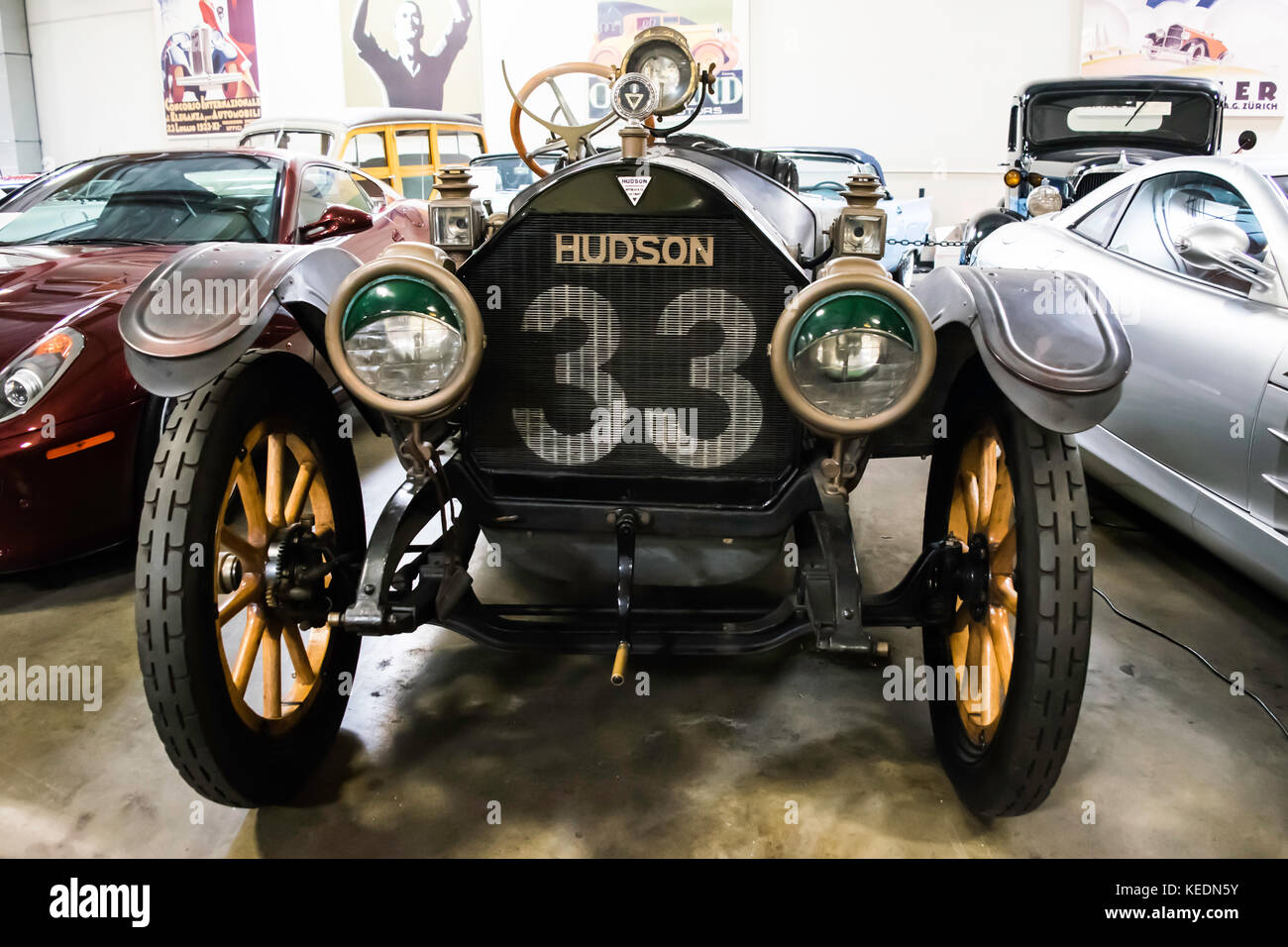 1911 Hudson Torpedo Speedster Stock Photo - Alamy