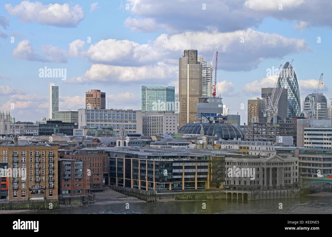 Urban London cityscape with modern building landmarks Stock Photo - Alamy