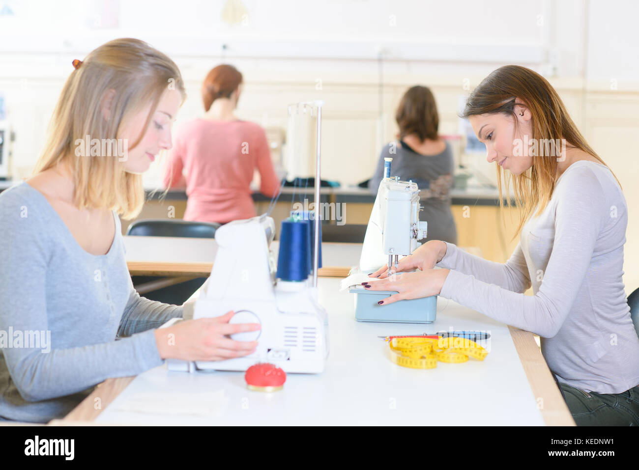 group of women in a sewing workshop Stock Photo - Alamy