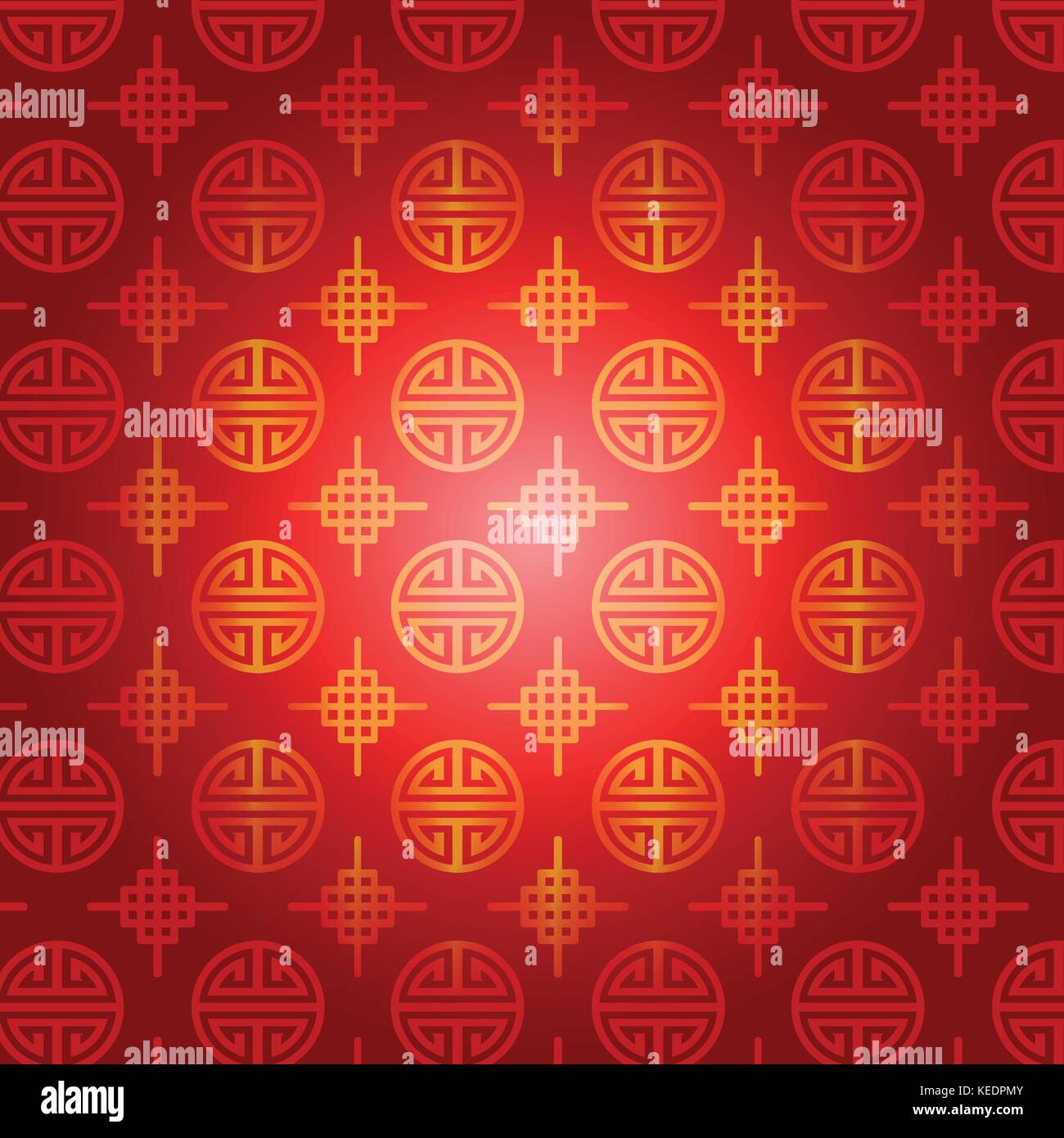 Abstract red chinese traditional symbol pattern background vector ...