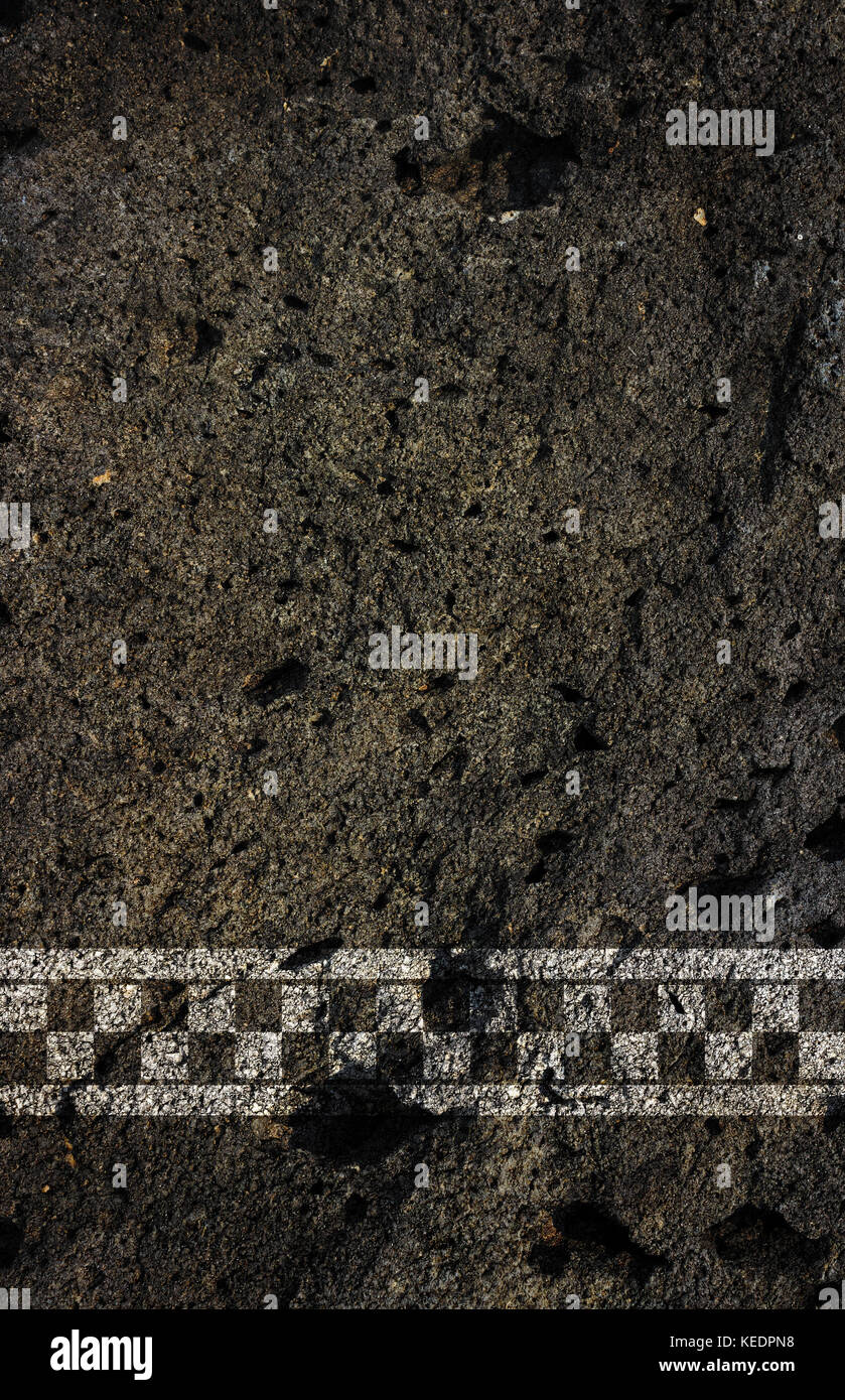 Crack line racing background Stock Photo - Alamy