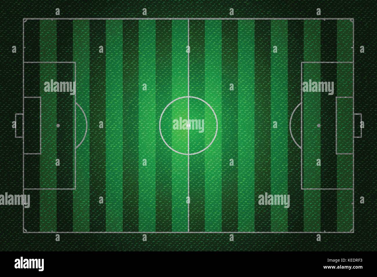 Realistic Denim texture of Soccer field element vector illustration ...