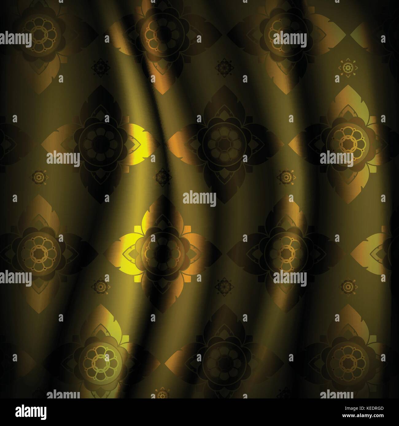 Thai silk background Stock Vector Images - Alamy