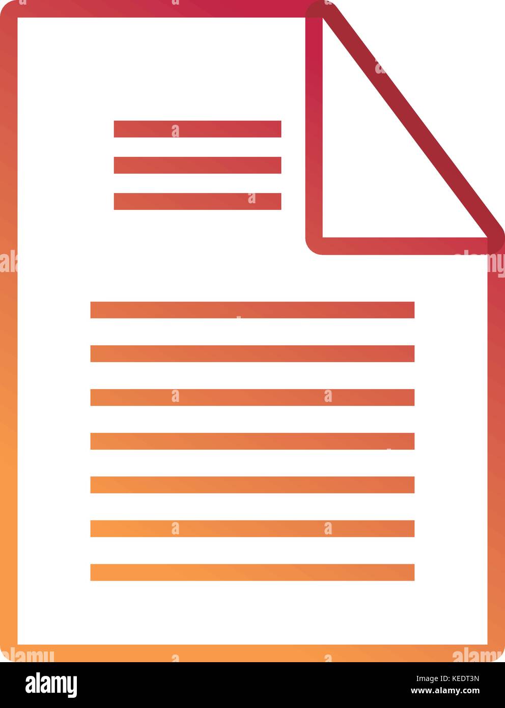 document vector illustration Stock Vector Image & Art - Alamy