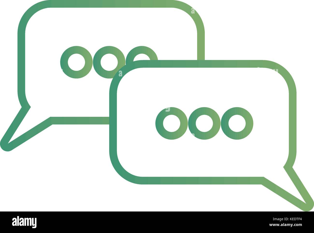 chat bubbles vector illustration Stock Vector Image & Art - Alamy