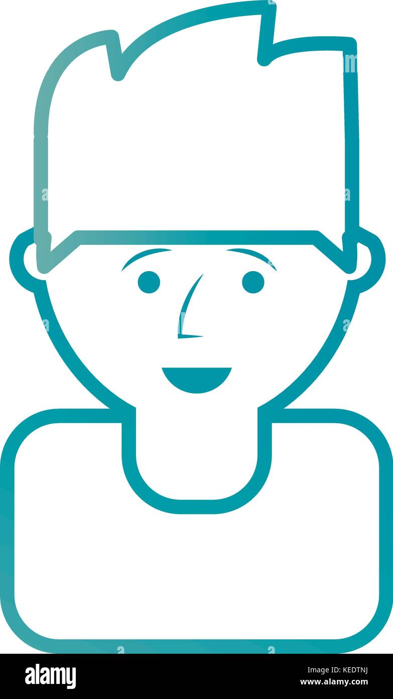 man face vector illustration Stock Vector Image & Art - Alamy