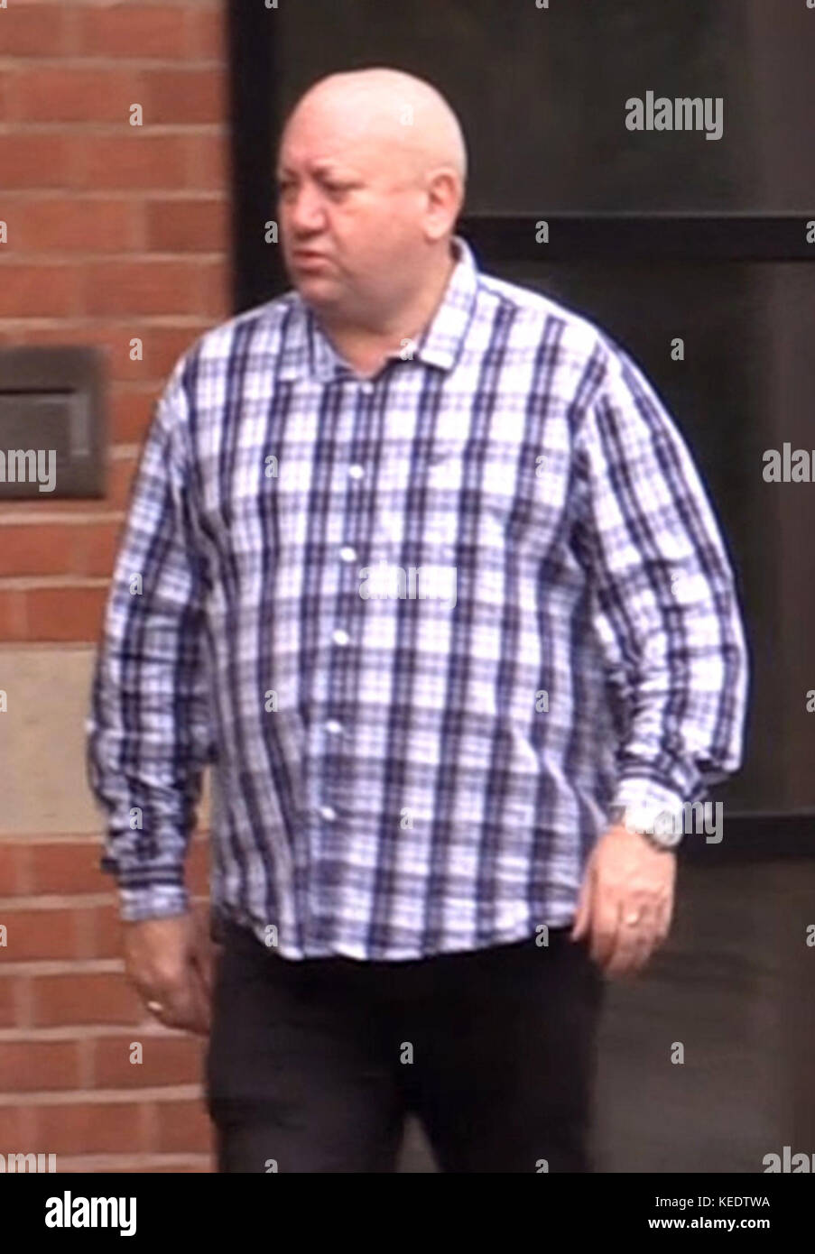 File screen grab dated 25/09/17 of Brian Thompson, 55, who will be ...