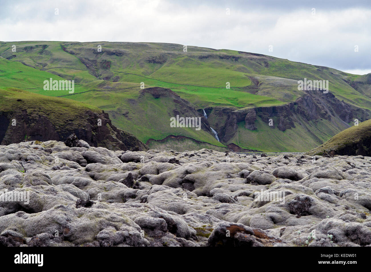 Eldhraun Lava Field - Southern Iceland Stock Photo - Alamy