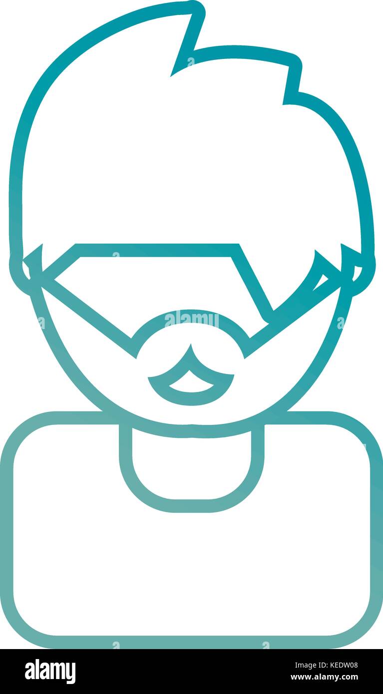 man face vector illustration Stock Vector Image & Art - Alamy