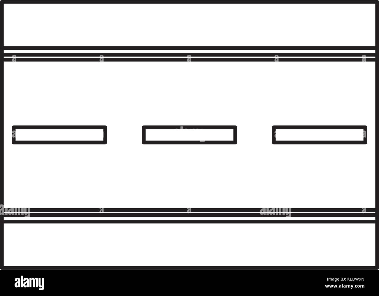 road vector illustration Stock Vector Image & Art - Alamy