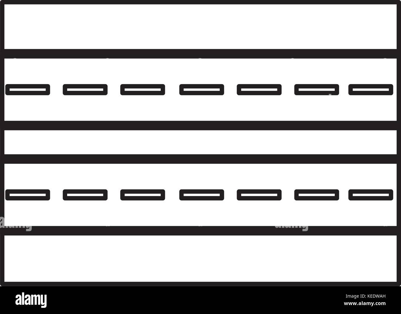 road vector illustration Stock Vector Image & Art - Alamy