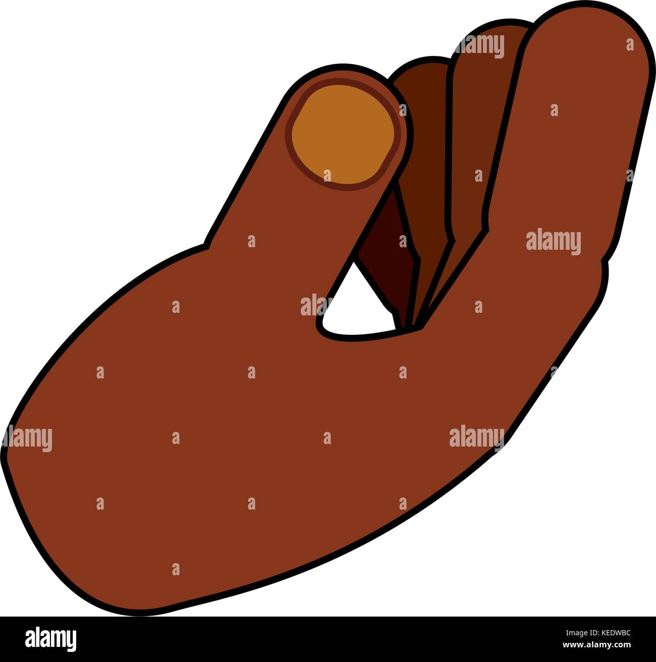 hand vector illustration Stock Vector Image & Art - Alamy