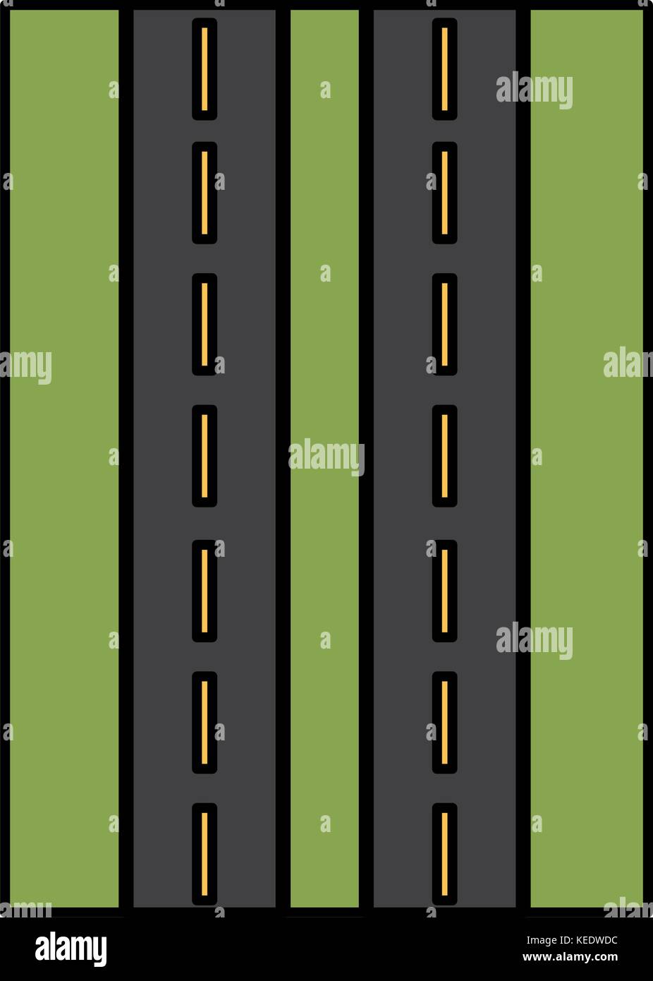 Road Vector Illustration Stock Vector Image And Art Alamy 