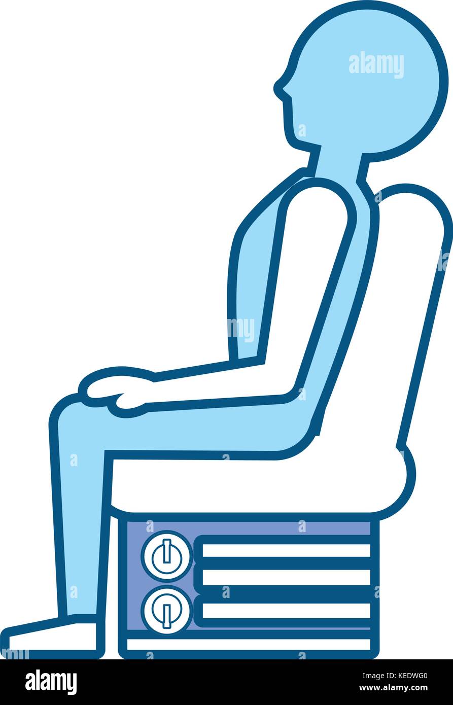 car seat vector illustration Stock Vector Image & Art - Alamy