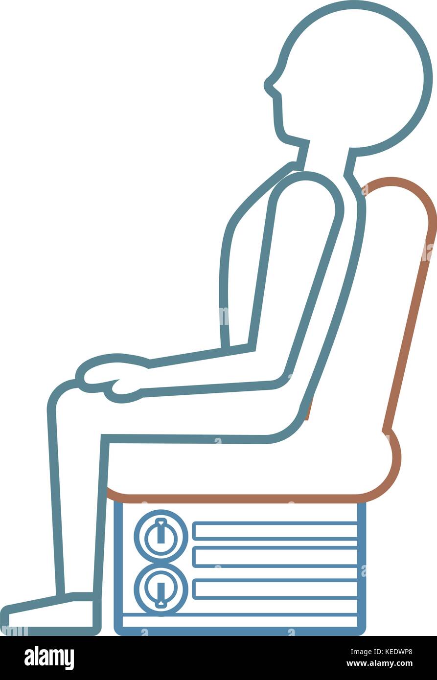 car seat vector illustration Stock Vector Image & Art - Alamy