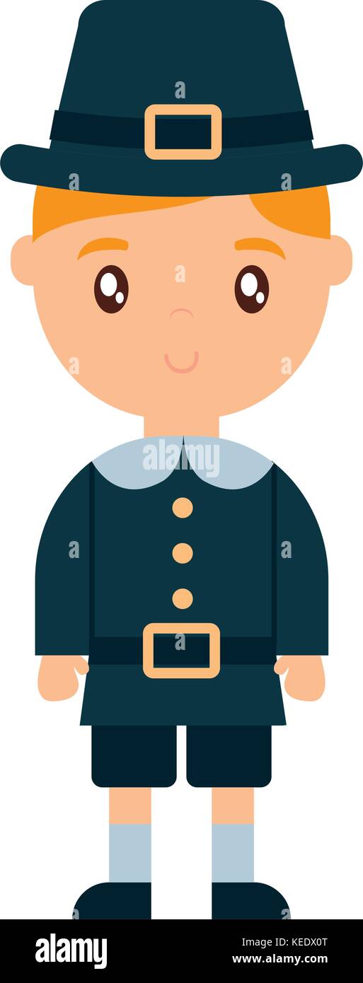 thanksgiving pilgrim design Stock Vector Image & Art - Alamy