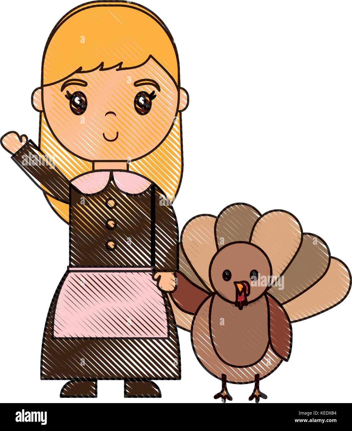 thanksgiving pilgrim design Stock Vector Image & Art - Alamy