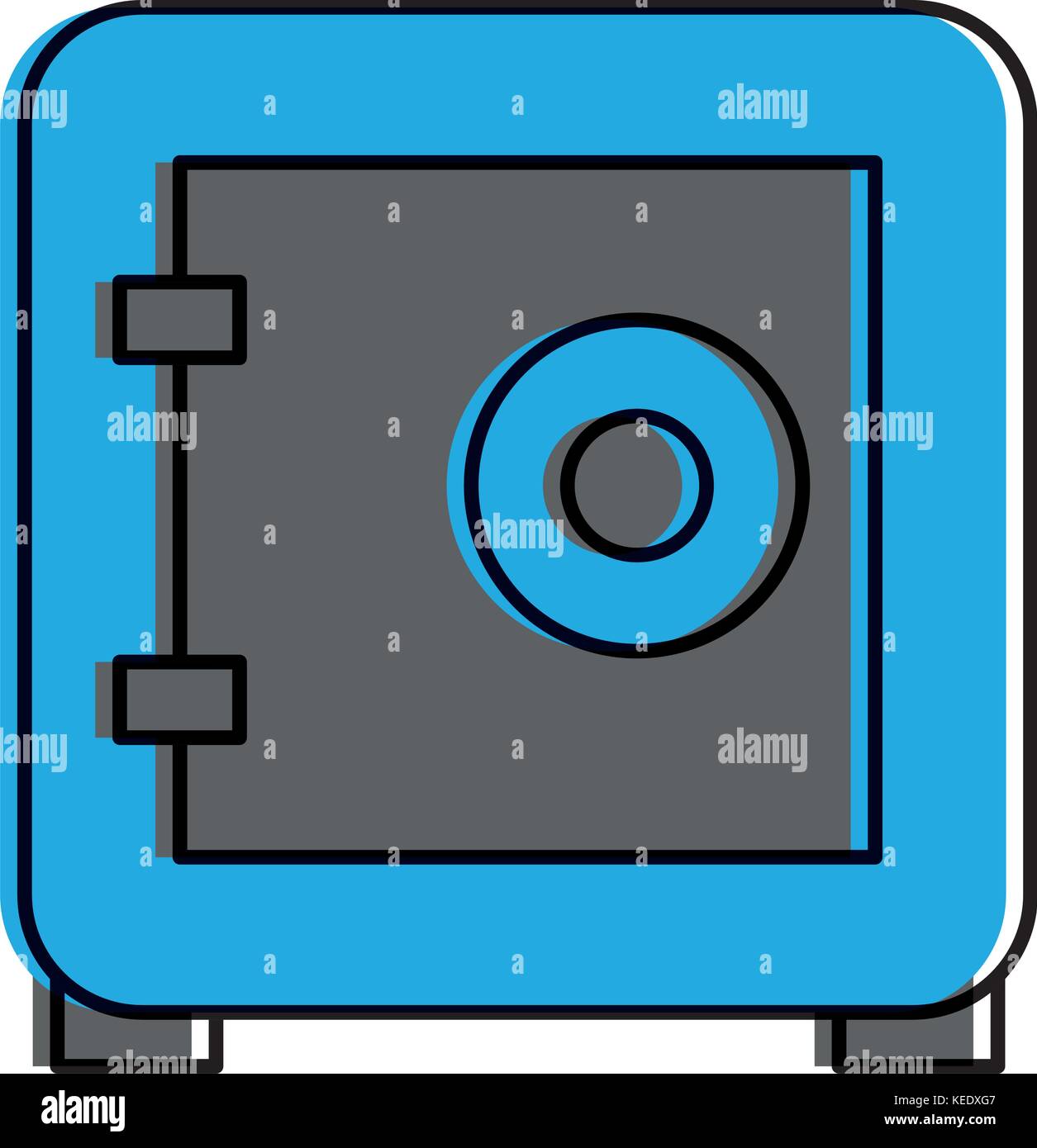 Safebox vector vectors hi-res stock photography and images - Alamy