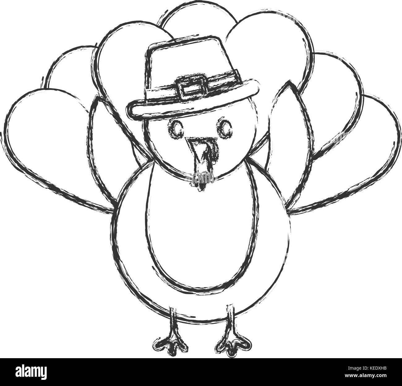 cartoon turkey icon Stock Vector Image & Art - Alamy